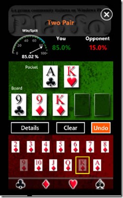 Poker Toolkit pro: Calcola la percentuale delle possibili combinazioni ...